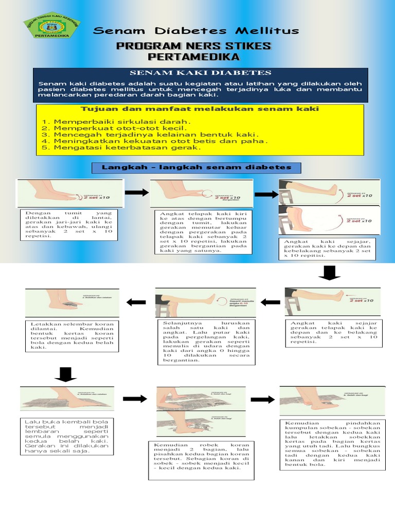 Banner Senam Diabetes | PDF