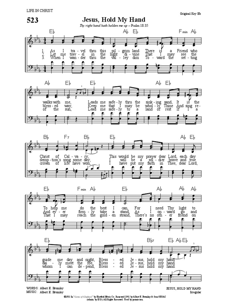 Jesus Hold My Hand eb.pdf | Catholic Liturgy | Ancient Mediterranean ...