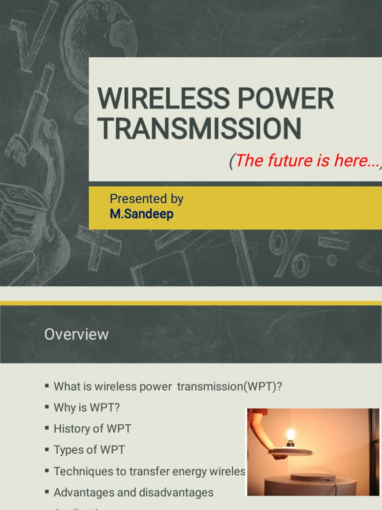 Understanding Wireless Power Transmission | PDF | Inductance | Electric ...