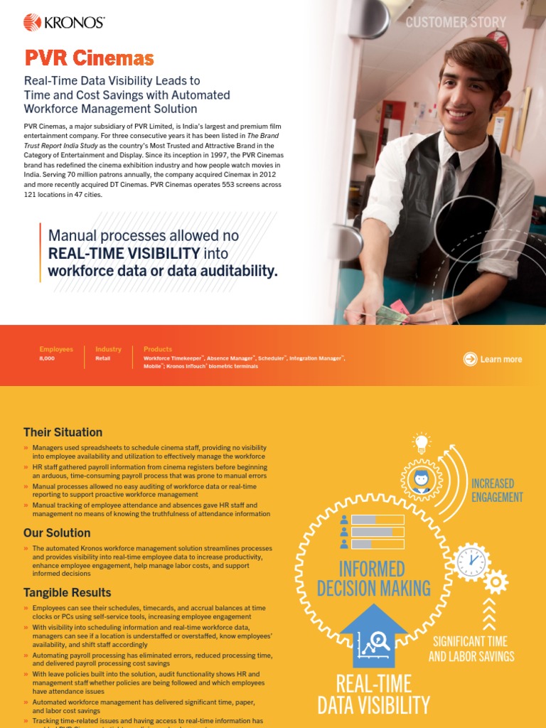 PDF Rt0158 Inv1 PVR Cinemas Cs Final | PDF | Automation | Employment