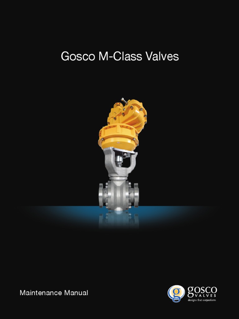 Gosco M-Class Valves | PDF | Valve | Nut (Hardware)