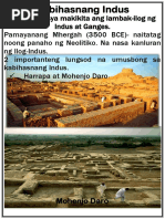 Mga Sinaunang Kabihasnan NG Asya - Handouts | PDF