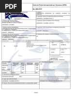 Formato de BL | PDF | Guía de carga
