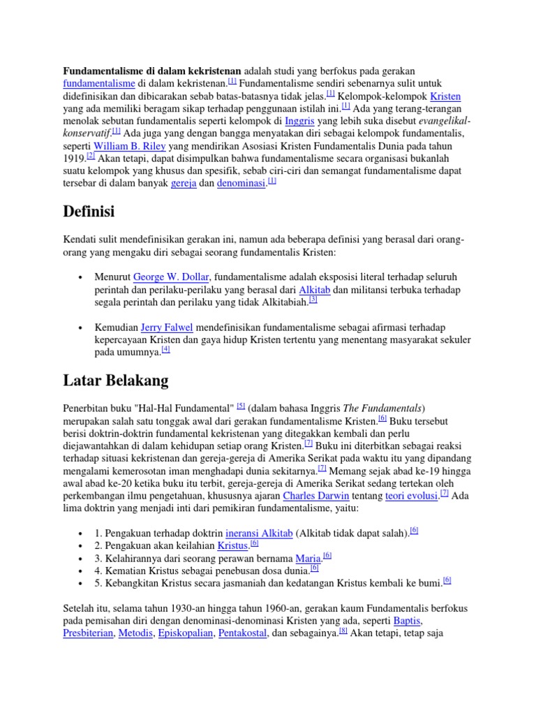 Fundamentalisme | PDF