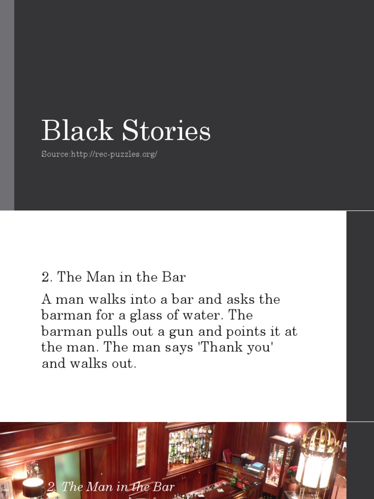 Black Stories | PDF
