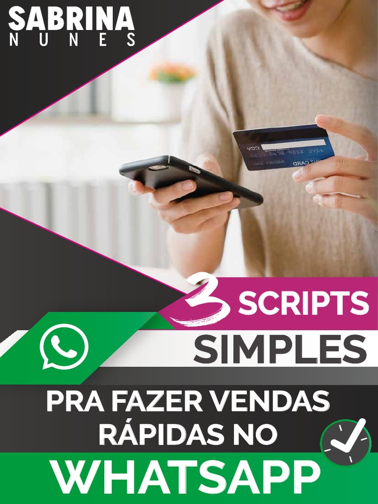 3 Scripts Whatsapp Sabrina Nunes PDF | PDF