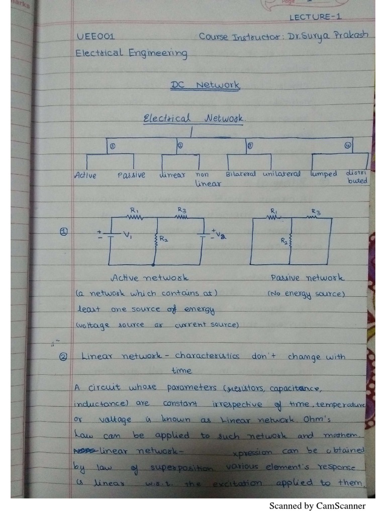 Electrical Notes | PDF