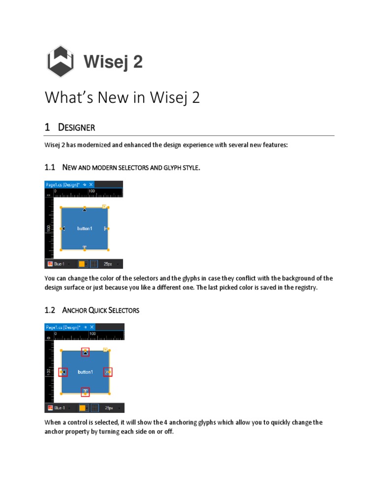 Wisej WhatsNew 2.0 | PDF | Java Script | Icon (Computing)