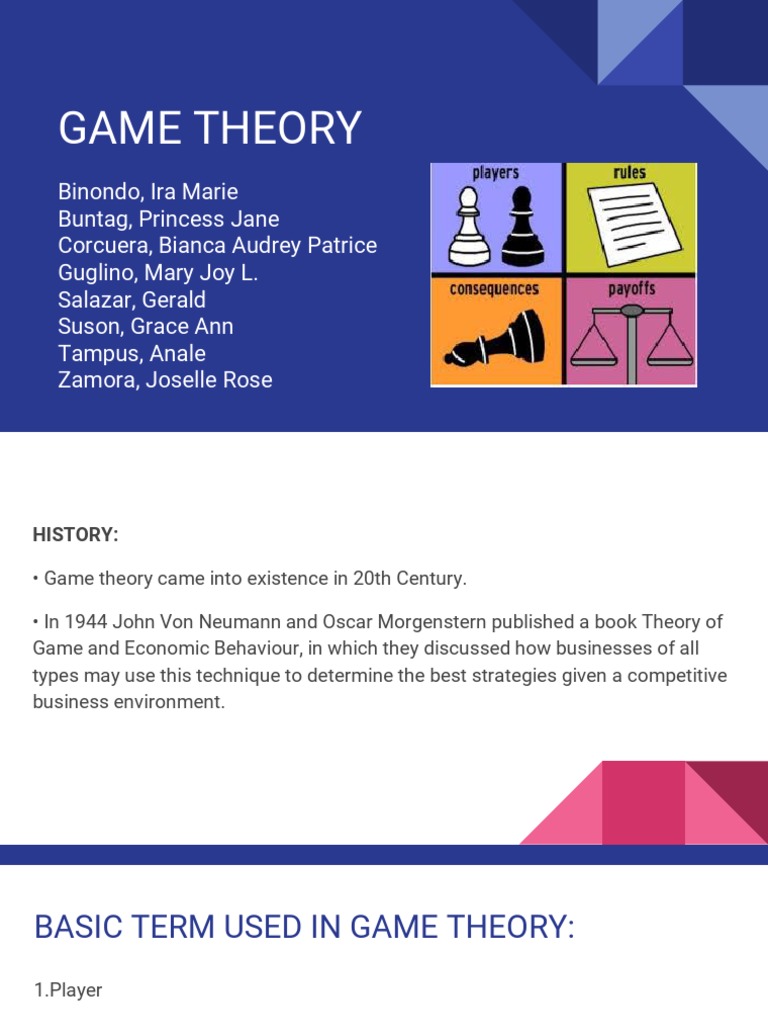 Game Theory | PDF | Mathematical Economics | Economics Of Uncertainty