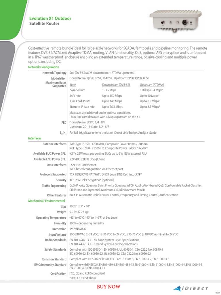 Satellite Router: Evolution X1 Outdoor | Download Free PDF | Computer ...