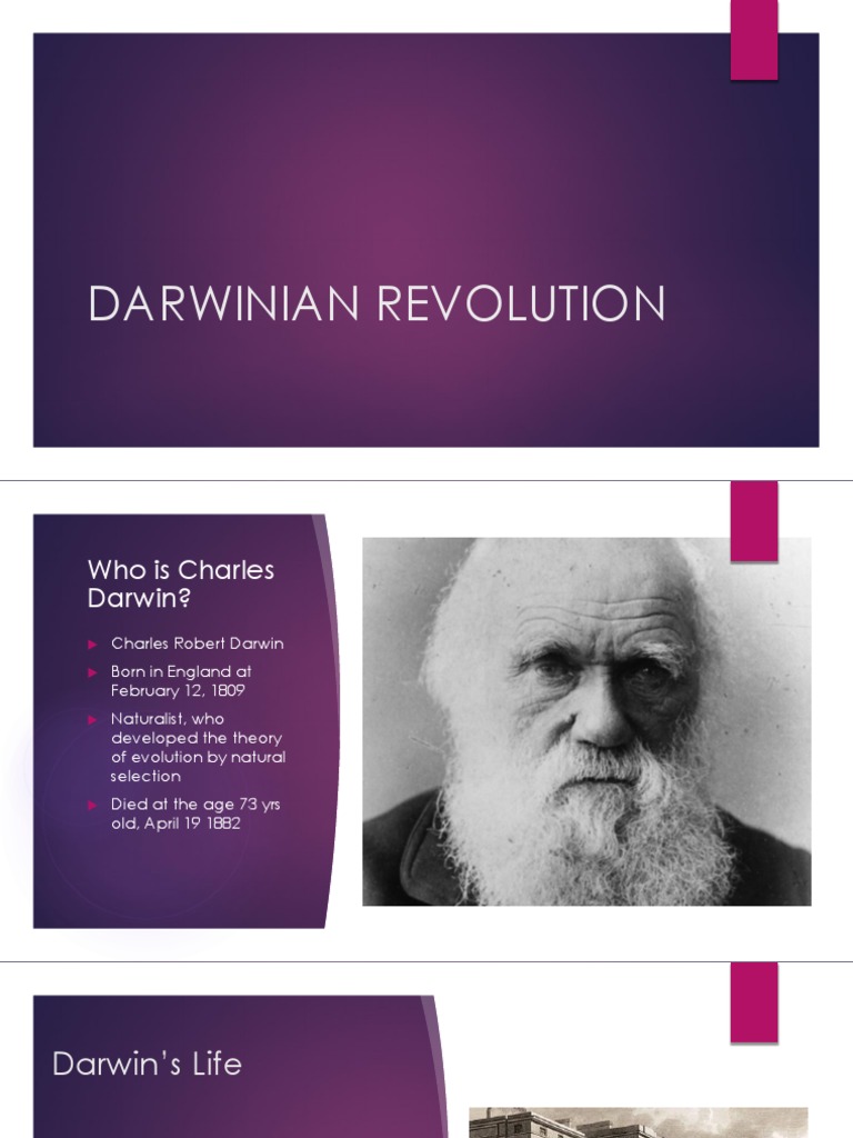 Darwinian Revolution | PDF | Charles Darwin | Natural Selection