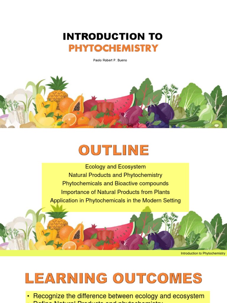 Introduction To: Phytochemistry | PDF | Herbalism | Natural Products