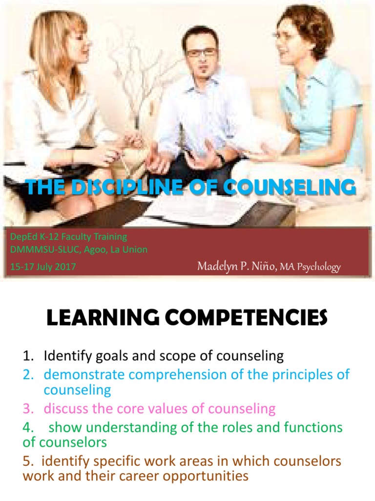 The Discipline Of Counseling Pdf Classical Conditioning Reinforcement