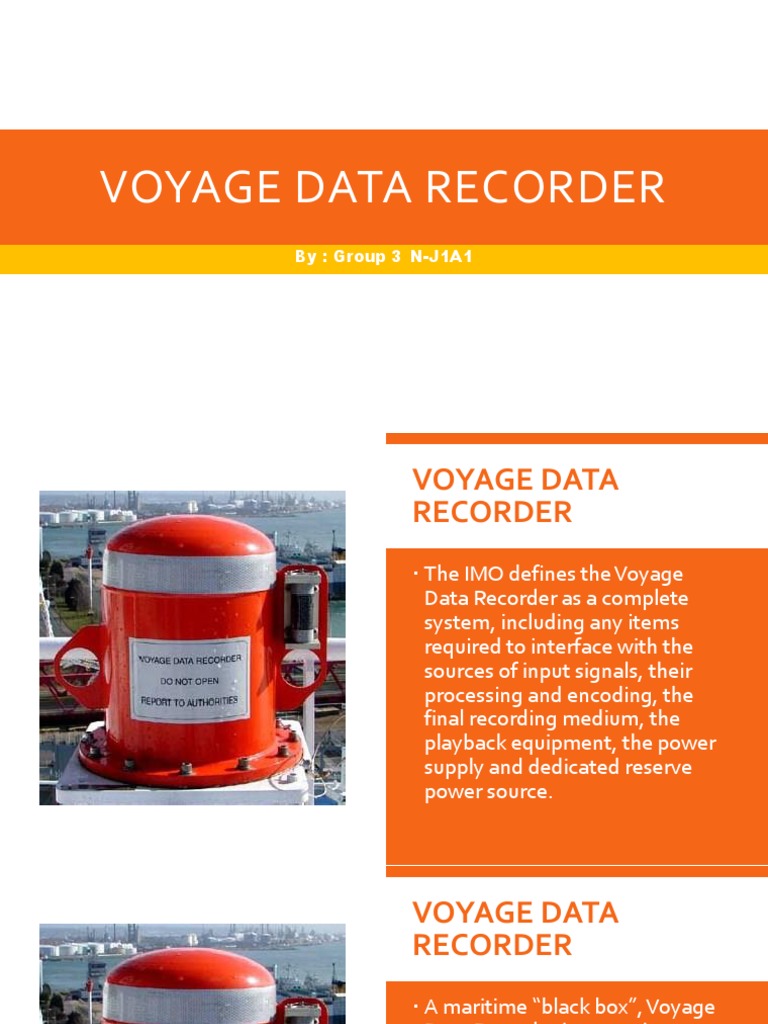 Understanding Voyage Data Recorders | PDF | Ships | Water Transport