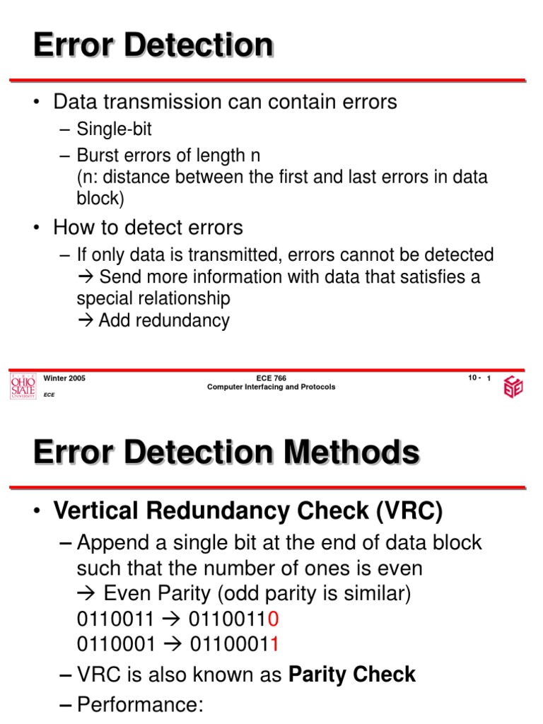 CRC | PDF | Error Detection And Correction | Arithmetic