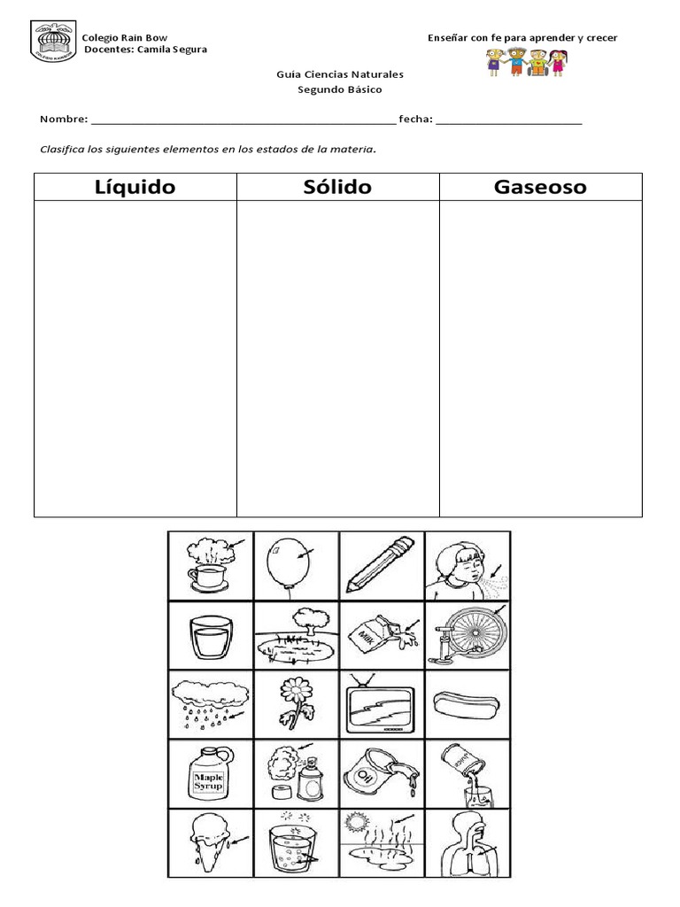 Guía Estados de La Materia