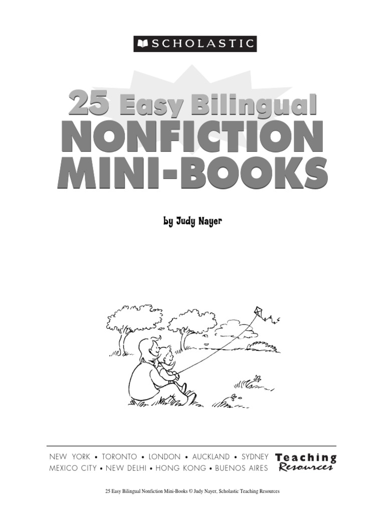 25 Easy Bilingual Non-Fiction Mini-Books | PDF
