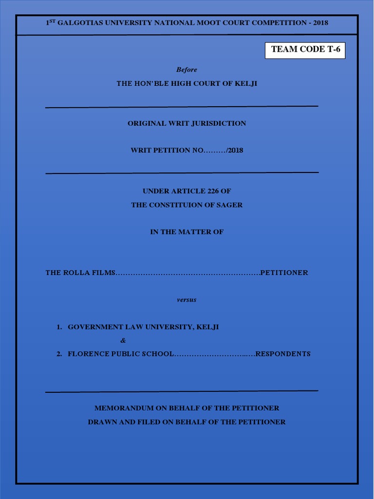 Before: Team Code T-6 | PDF | Copyright Law Of The United States ...