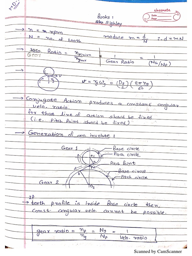 Handwritten Notes of CFD | PDF