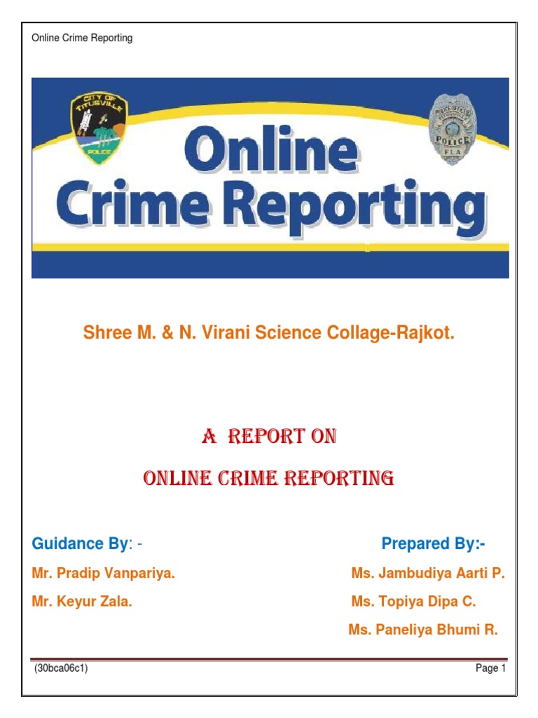 Online Crime Reporting | PDF | Cascading Style Sheets | Html