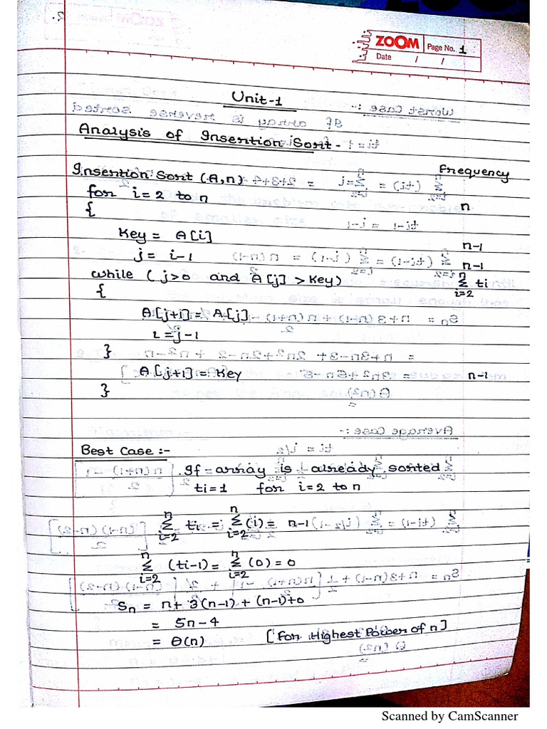 Daa Handwritten Notes | PDF