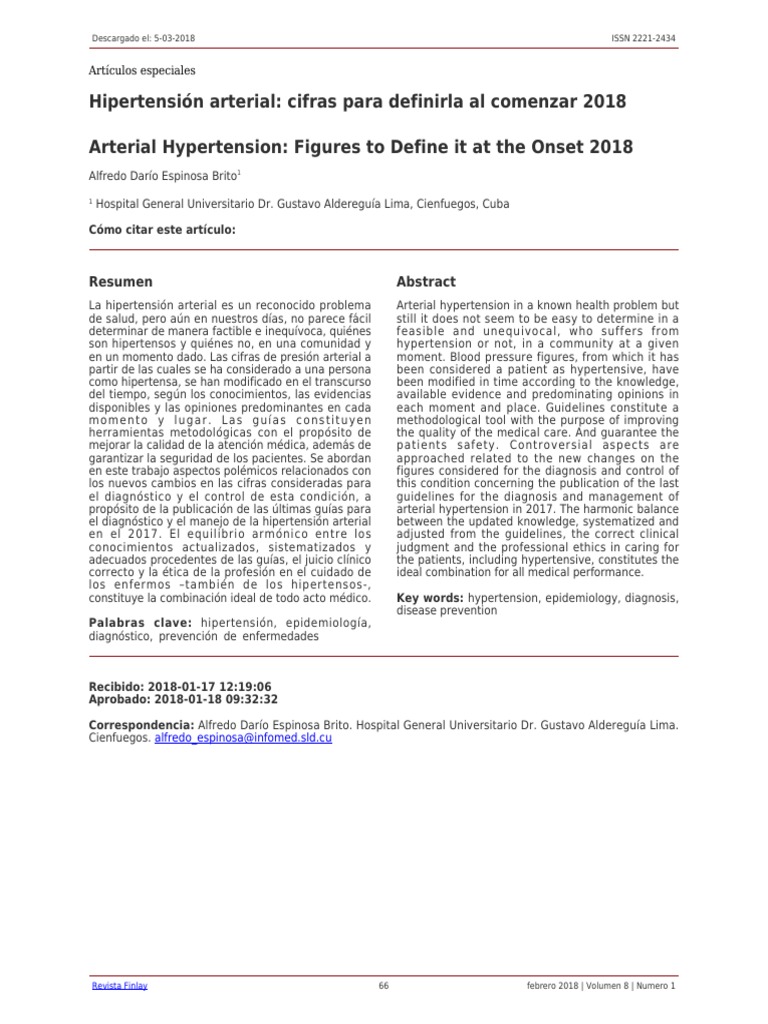 Acc Aha 2017 | PDF | Hipertensión | Presión sanguínea
