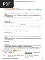 Easy Chart of Deductions U - S 80C To 80U Every Individual Should Aware ...