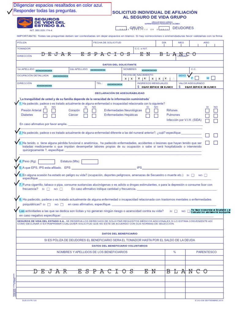 Guía - Declaración de Asegurabilidad | PDF | Póliza de seguros | Seguro