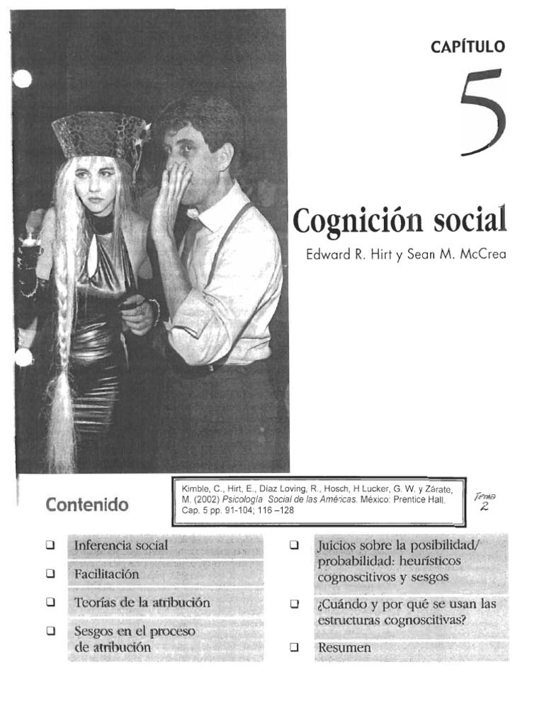 Cognición Social | PDF