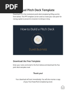 Shark Tank Pitch Template | PDF | Investing | Valuation (Finance)