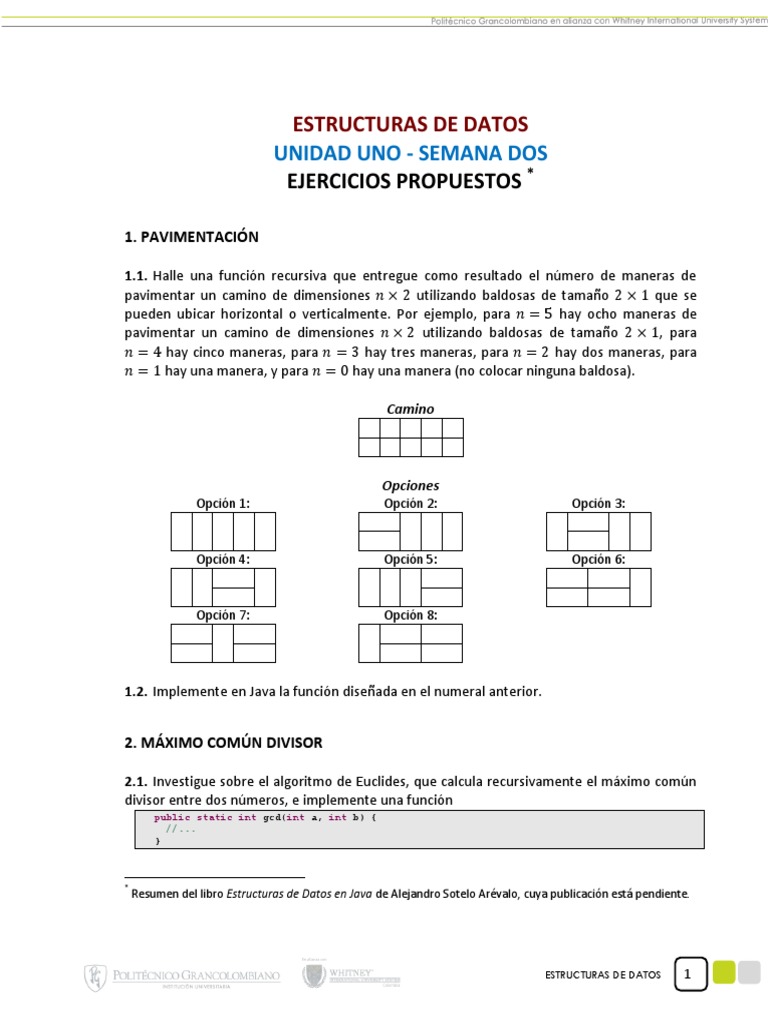 Ejercicios Propuestos 2 PDF | PDF | Algoritmos | Java (lenguaje de programación)