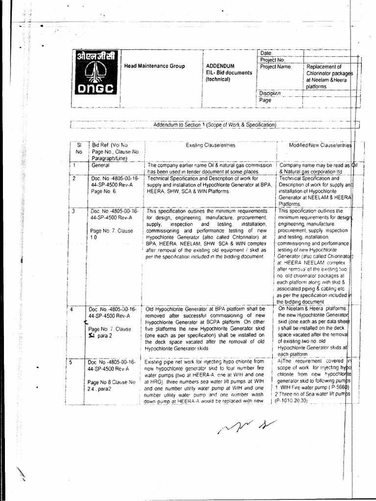 Sow Special Conditions PDF | PDF