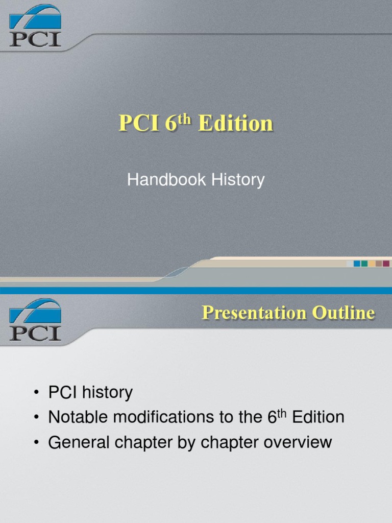 PCI Appendix | PDF | Precast Concrete | Concrete