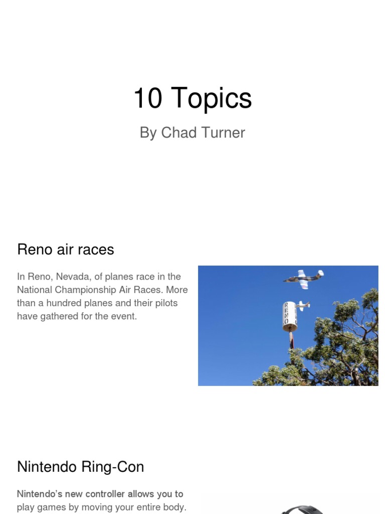 10 Topics | PDF | Artificial Intelligence | Intelligence (AI) & Semantics