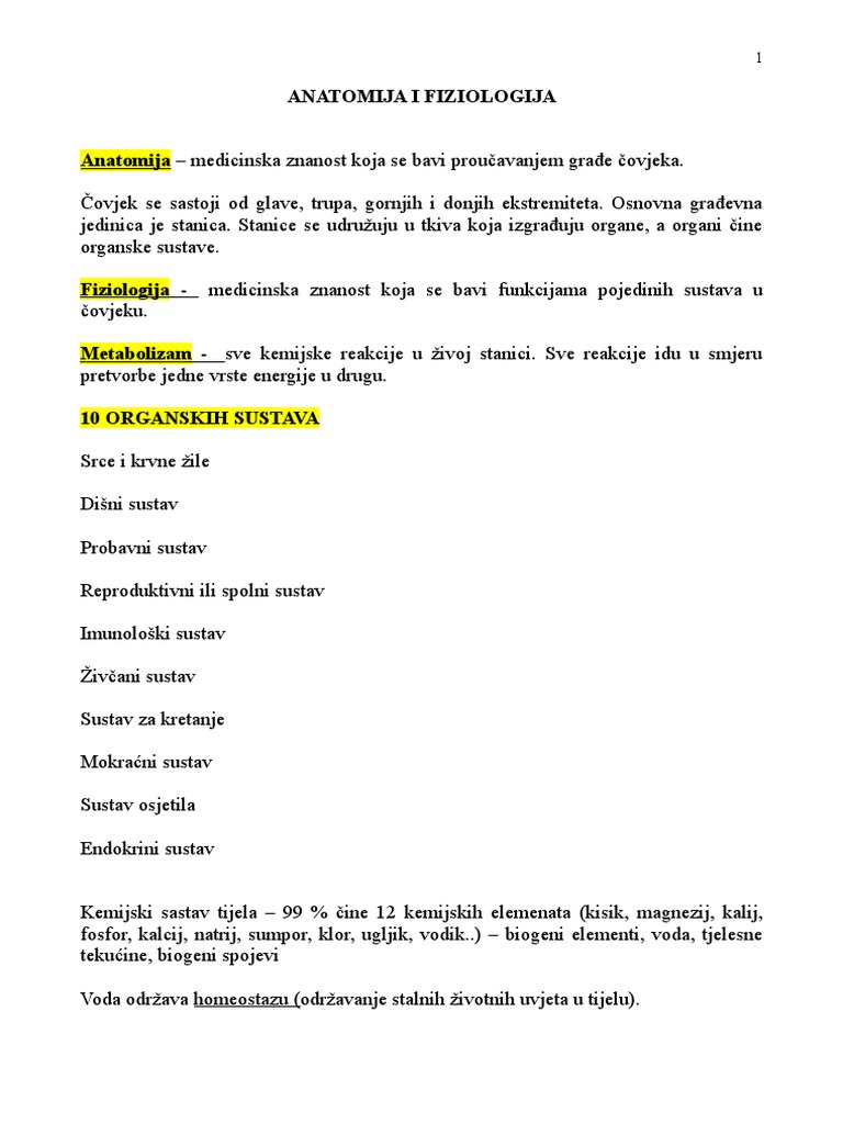 Skripta Za Tecaj | PDF