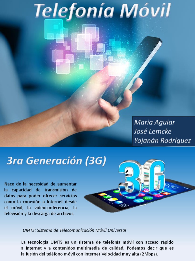 Telefonia Movil PRESENTACION | PDF | Calidad de servicio | Internet
