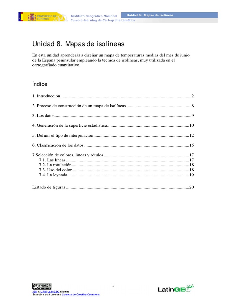Mapas de Isolineas | PDF | Mapa | Ciencias de la Tierra