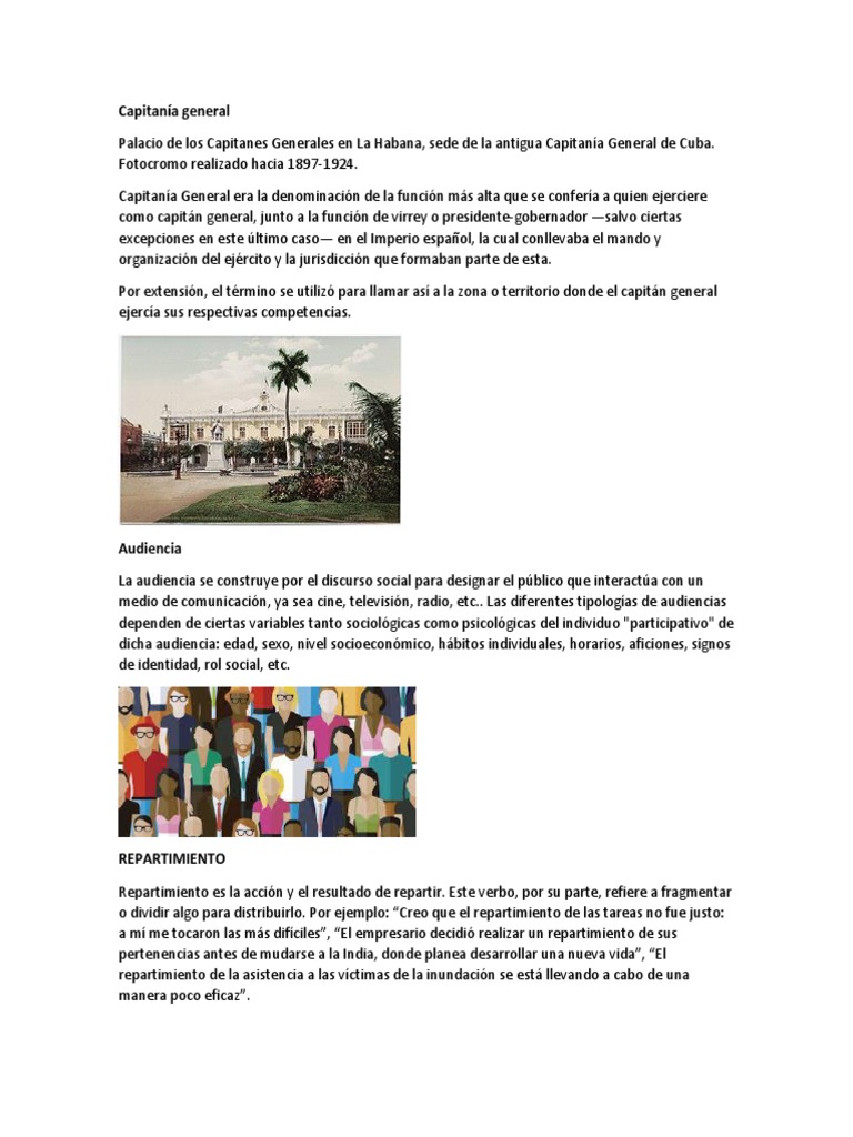 Capitanía General | PDF | Historia