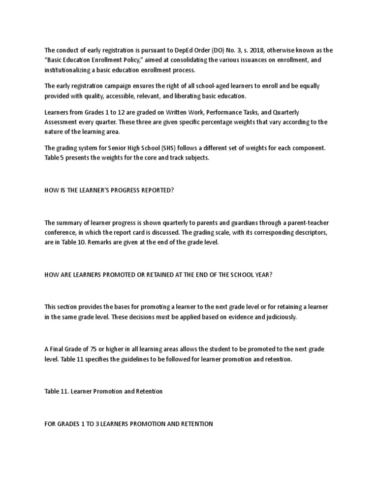 School Policies | PDF | Educational Stages | Middle Schools