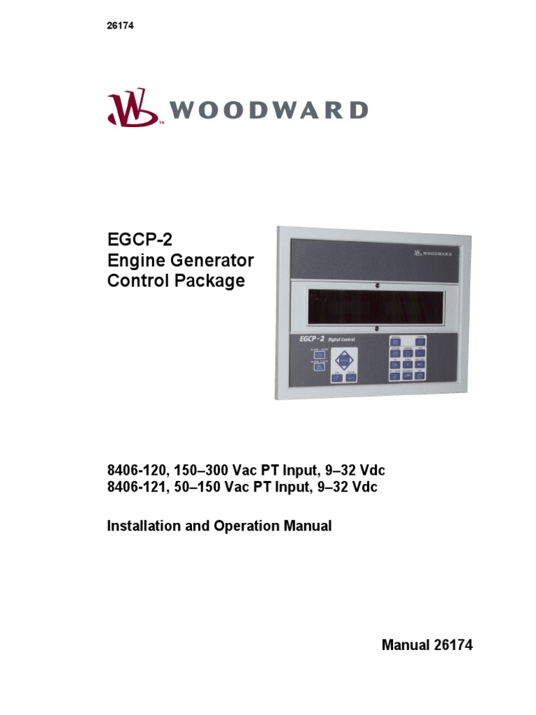 EGCP-2 Engine Generator Control Package | PDF | Printed Circuit Board ...