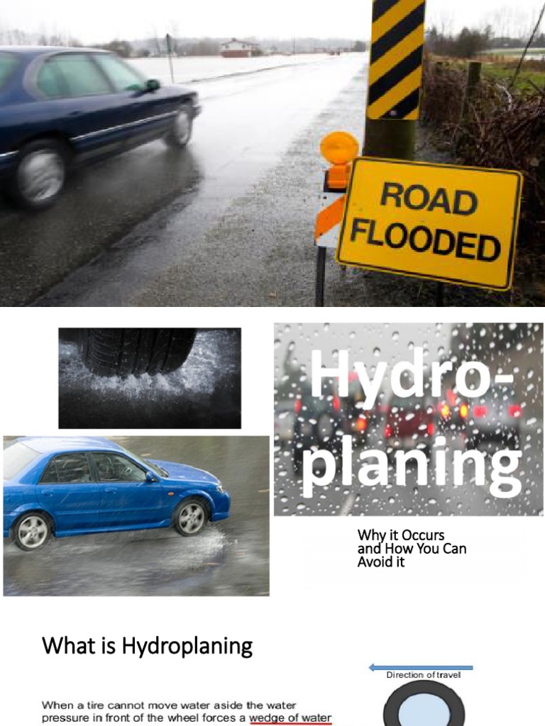 How to Prevent and Recognize Hydroplaning | PDF | Technology & Engineering