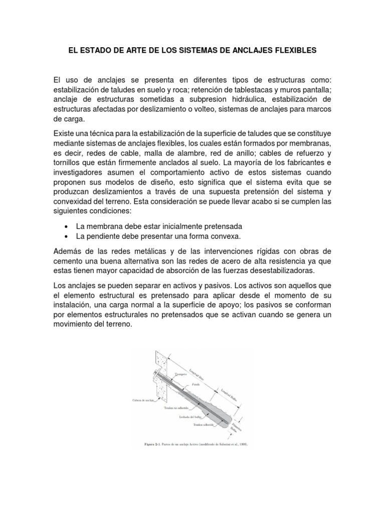 Sistemas flexibles de alta resistencia para la estabilización de ... Sistemas flexibles de alta resistencia para la estabilización de ...