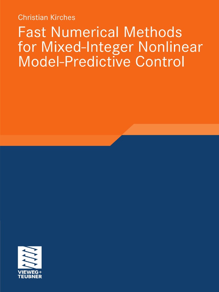 Fast Numerical Methods For Mixed-Integer Nonlinear Model-Predictive Control | PDF | Optimal ...