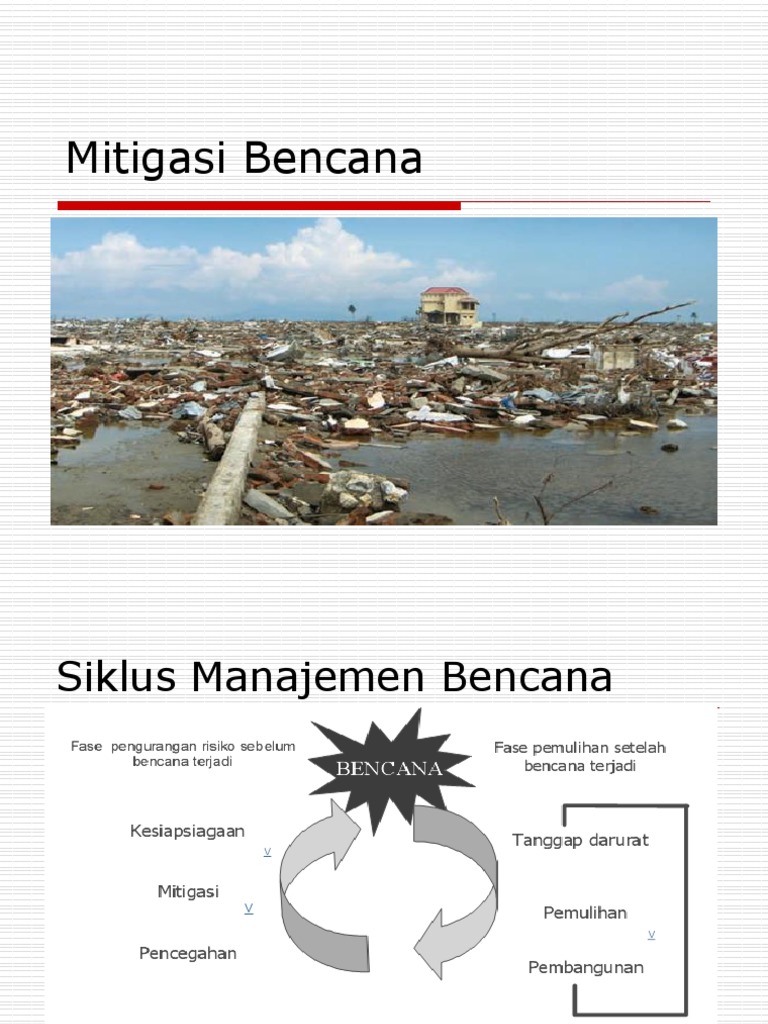 Mitigasi Bencana | PDF | Politik | Ilmu Sosial