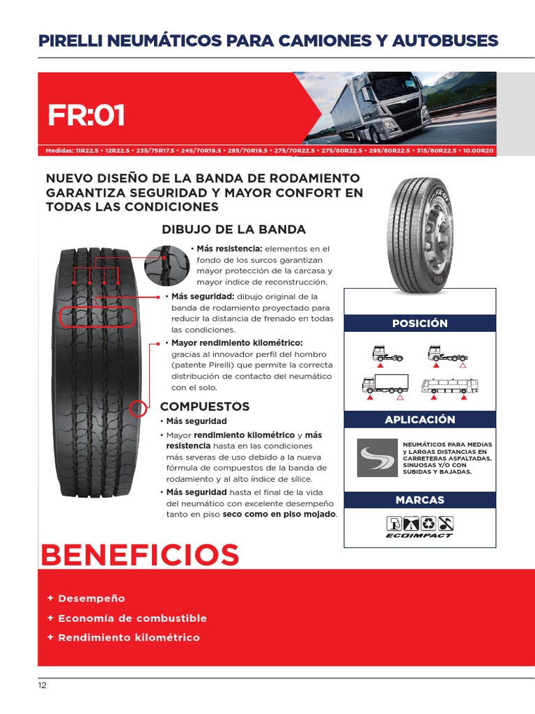 FR01 | PDF | Neumático | Vehículos