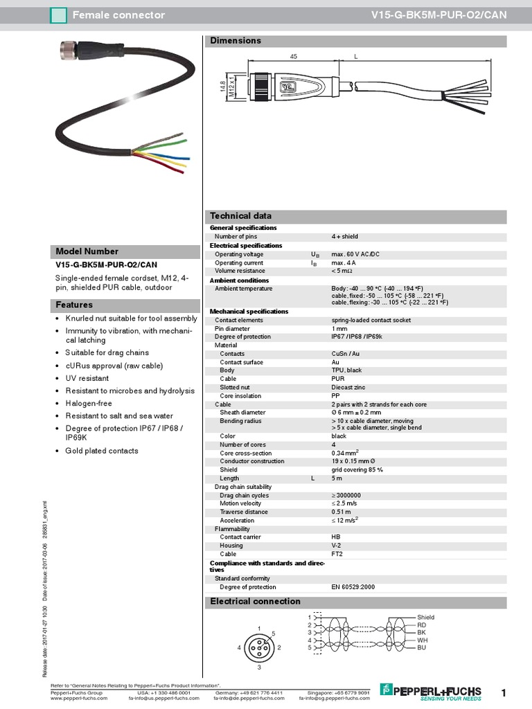 Cable Connector PDF | PDF | Electrical Connector | Electrical Components
