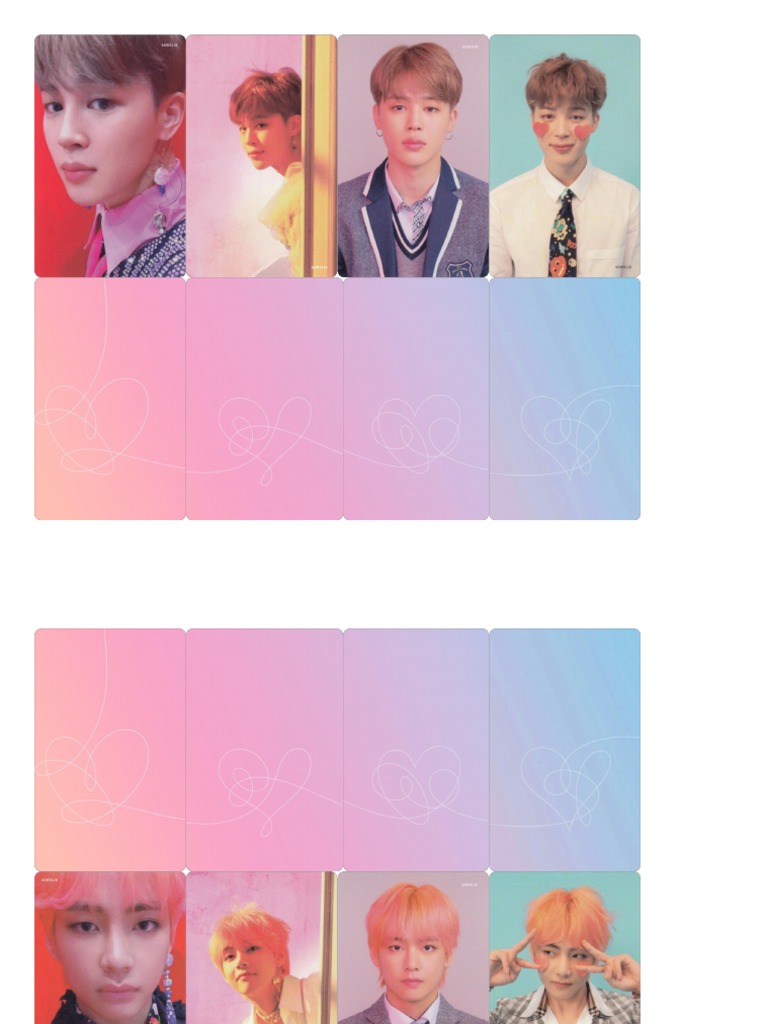 Bts Photocards | PDF