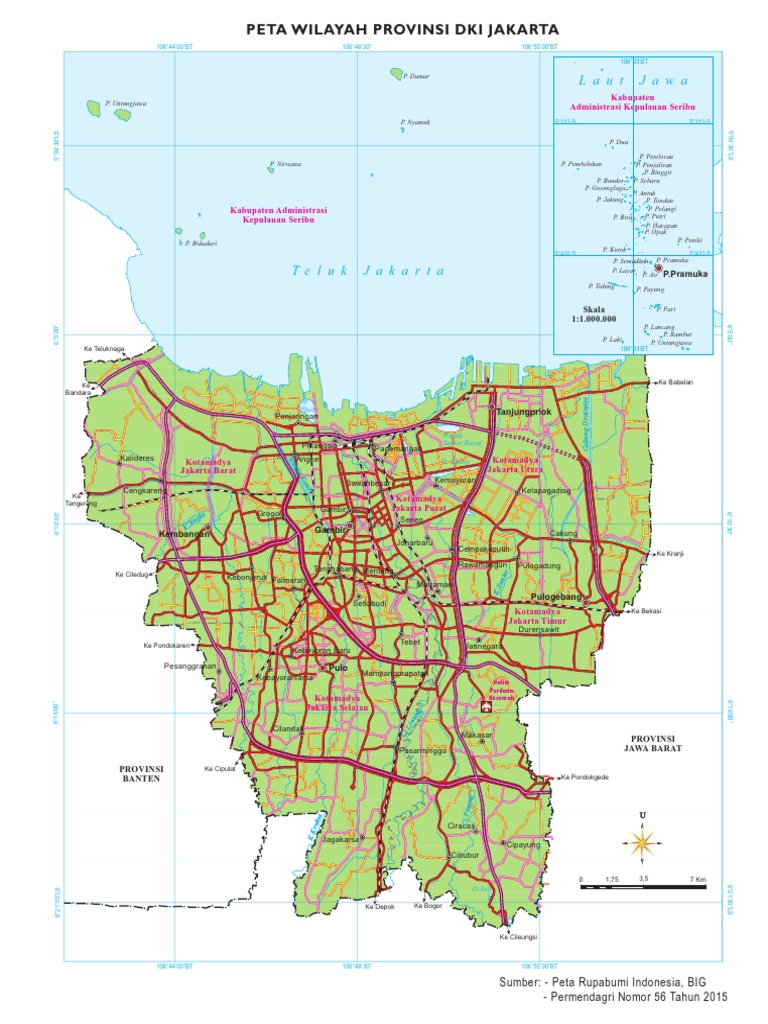 11 Peta Wilayah Prov DKI Jakarta PDF | PDF