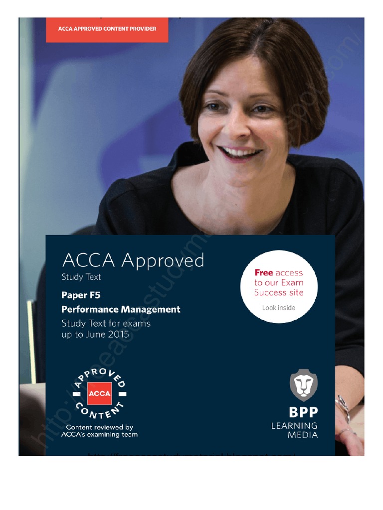 2015 ACCA F5 Study Text BPP Free Account | PDF