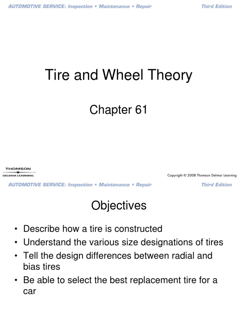 Tires and Wheels | PDF | Tire | Manufactured Goods